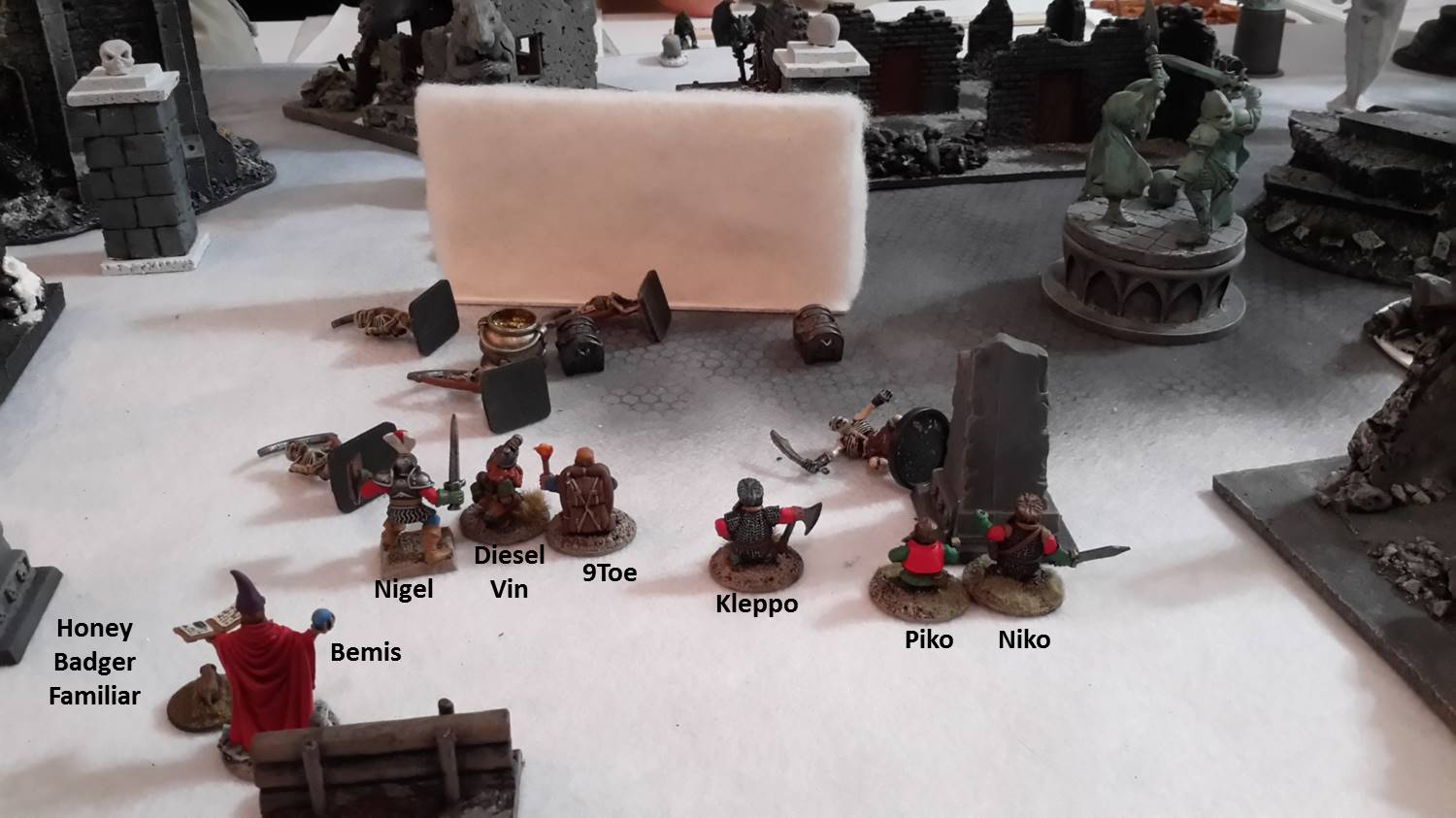 Wargaming Notes: Frostgrave Campaign Game 5 - Rise of the Undead