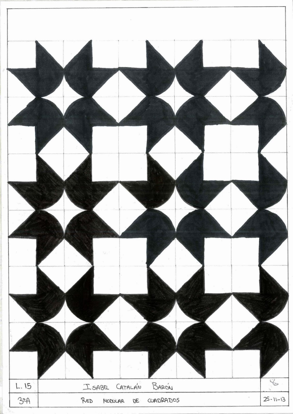 RED MODULAR. CUADRADO | .imagenesola imagen y la educacion plastica y ...