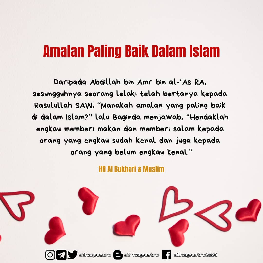Contoh Amalan Baik Dalam Islam - EliannaoiColeman