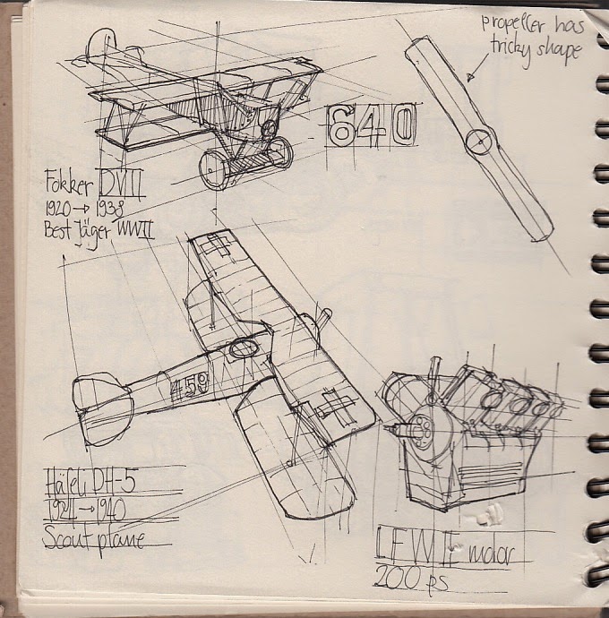 Louis learns to draw: Air Force Center