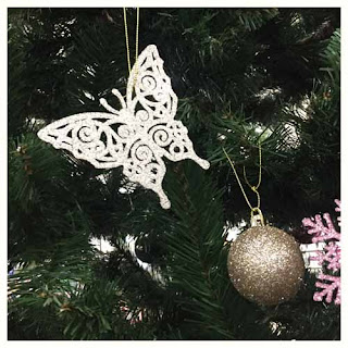 Butterfly Christmas Tree Ornaments - A Beautiful Holiday Theme