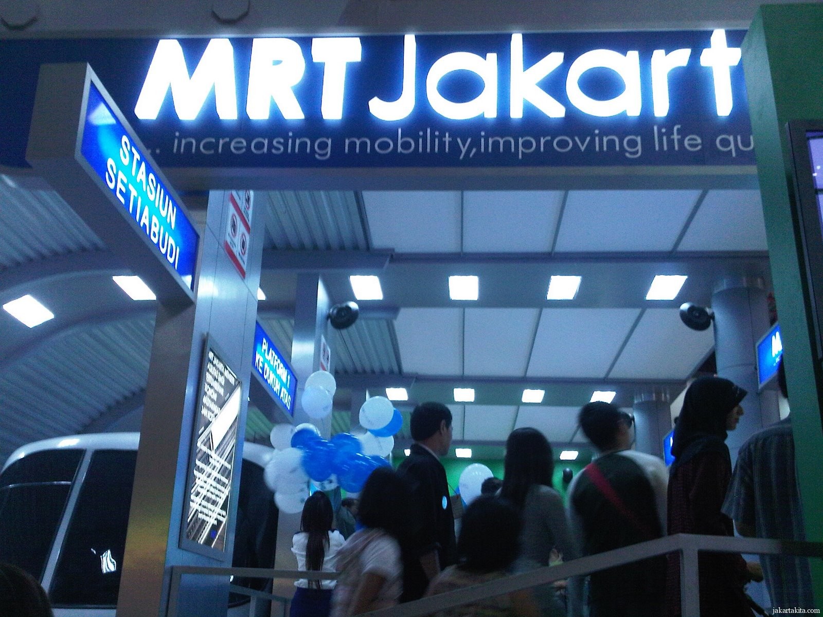 Rute MRT Jakarta ( Mass Rapid Transit ) koridor Utara - Selatan dan ...