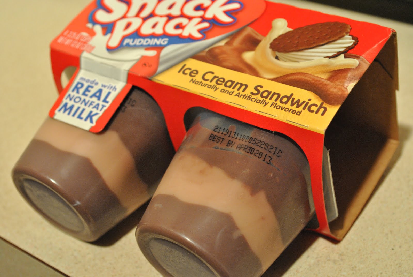 Foodette Reviews: Nostalgia Week #5: Hunt's Snack Pack Ice Cream ...