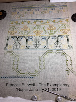 The Song of my Needle : An unplanned sampler start : Frances Burwell by ...