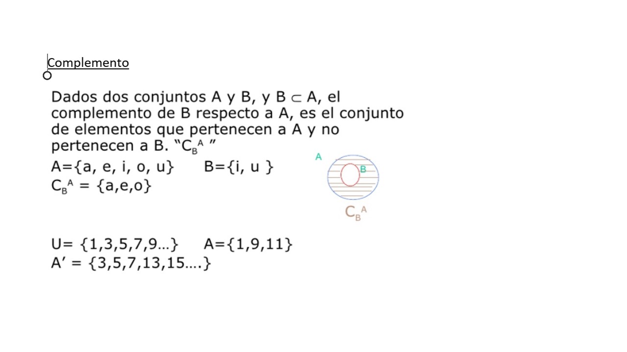 Logica de conjuntos ejemplos