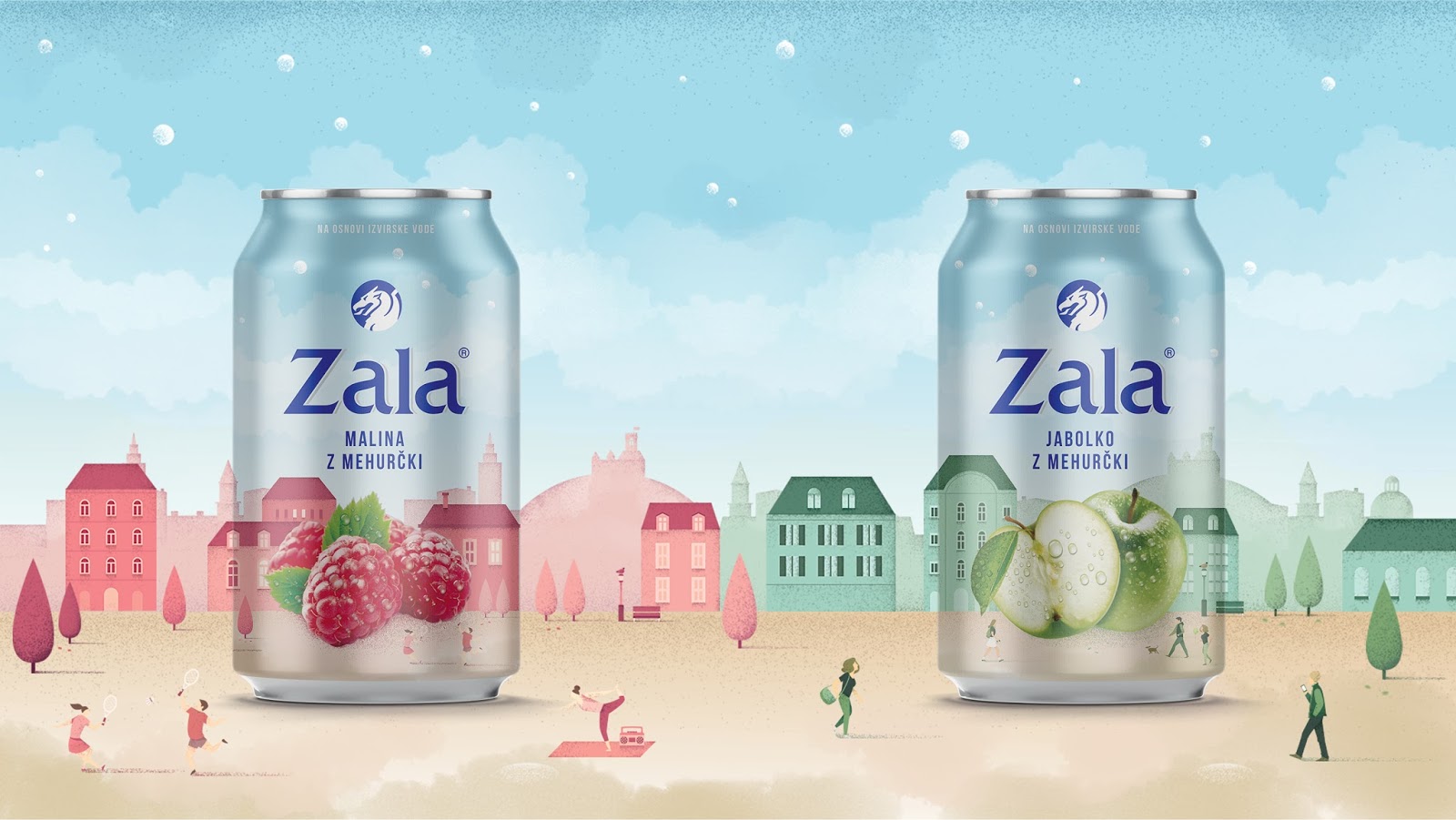 Zala – Water with bubbles – Packaging Of The World