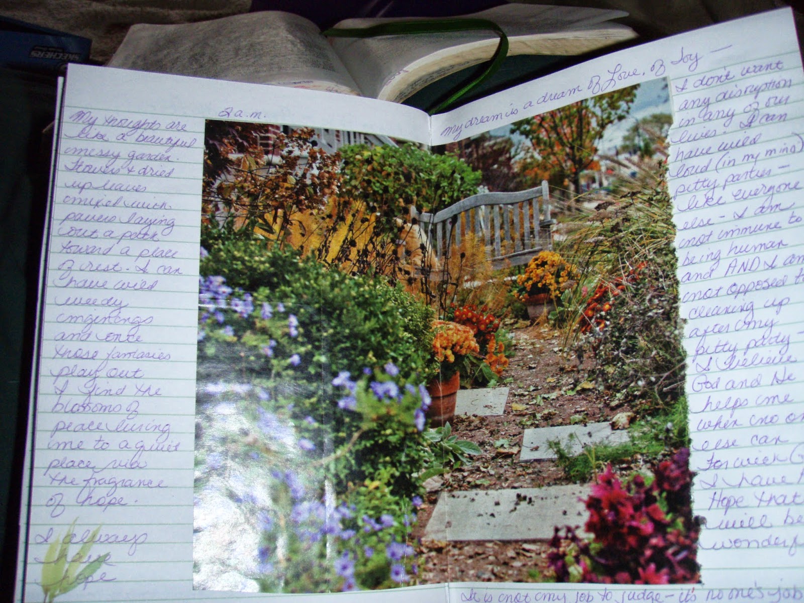 Plants, Paint, Glue, and Jigsaws: Collaging ~ Soul Therapy