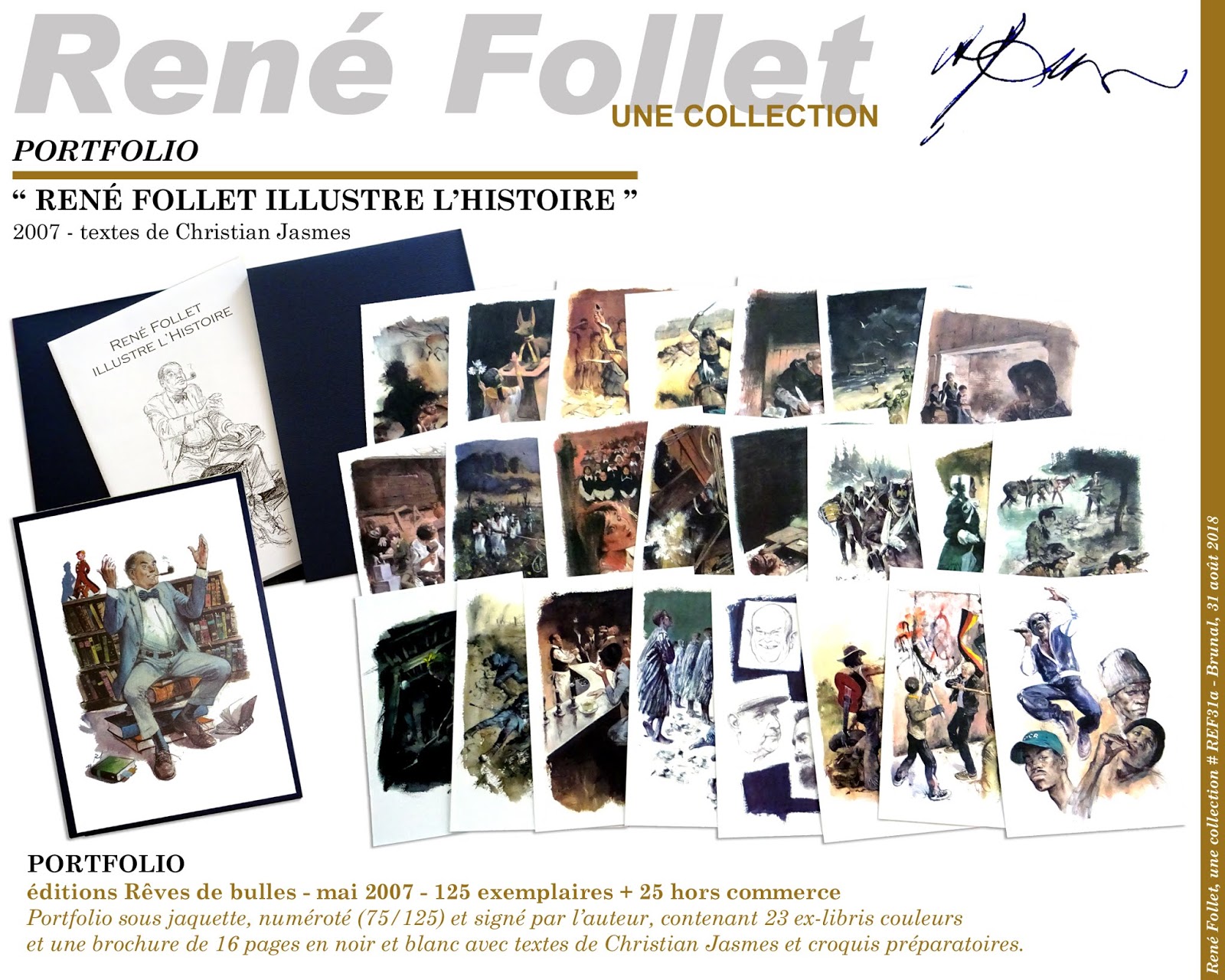 René Follet, une collection: 2018