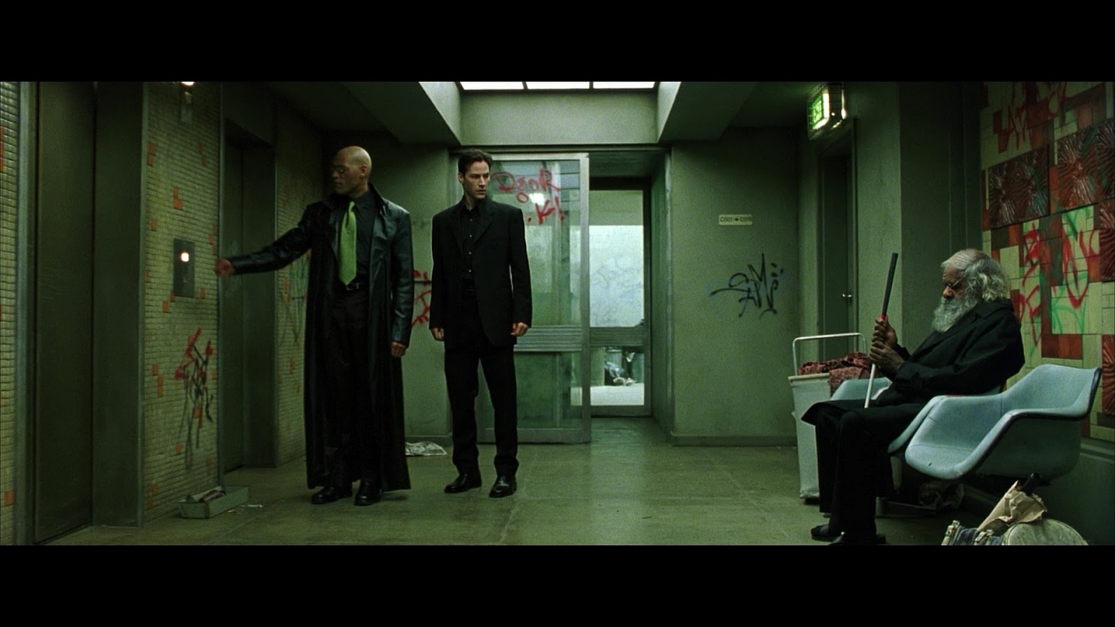 Conscience humaine : Esthétique du film Matrix