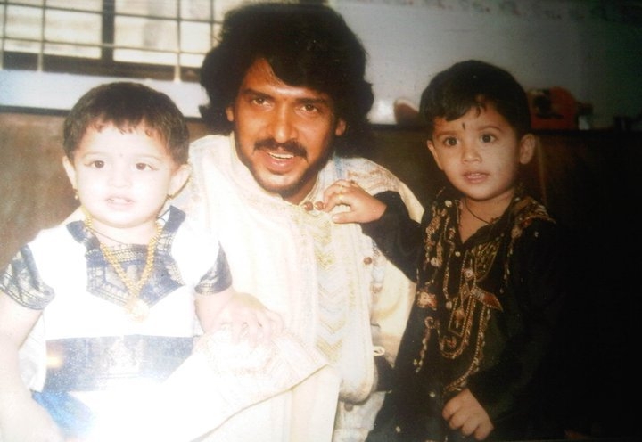 Kannada Actor Upendra Family Pics