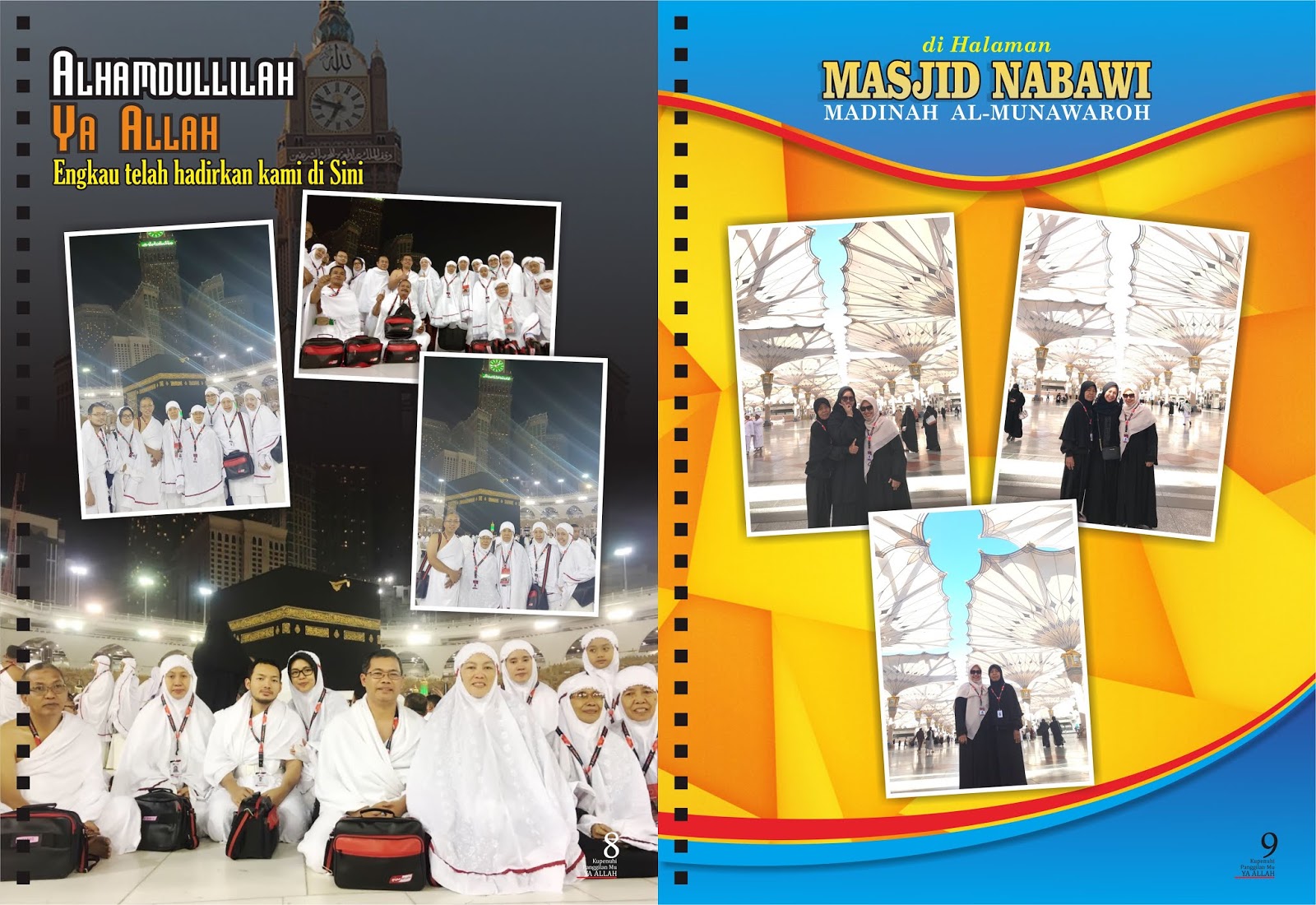 RESPATI PRINT MEDIA: Disain Album Foto Kenangan Umroh Surabaya