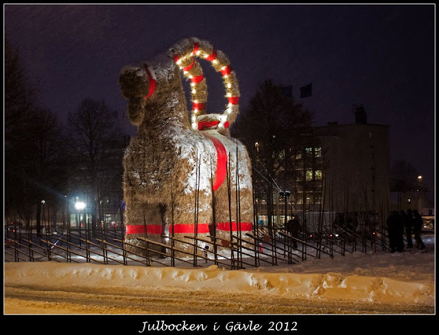 Julbocken i Gävle
