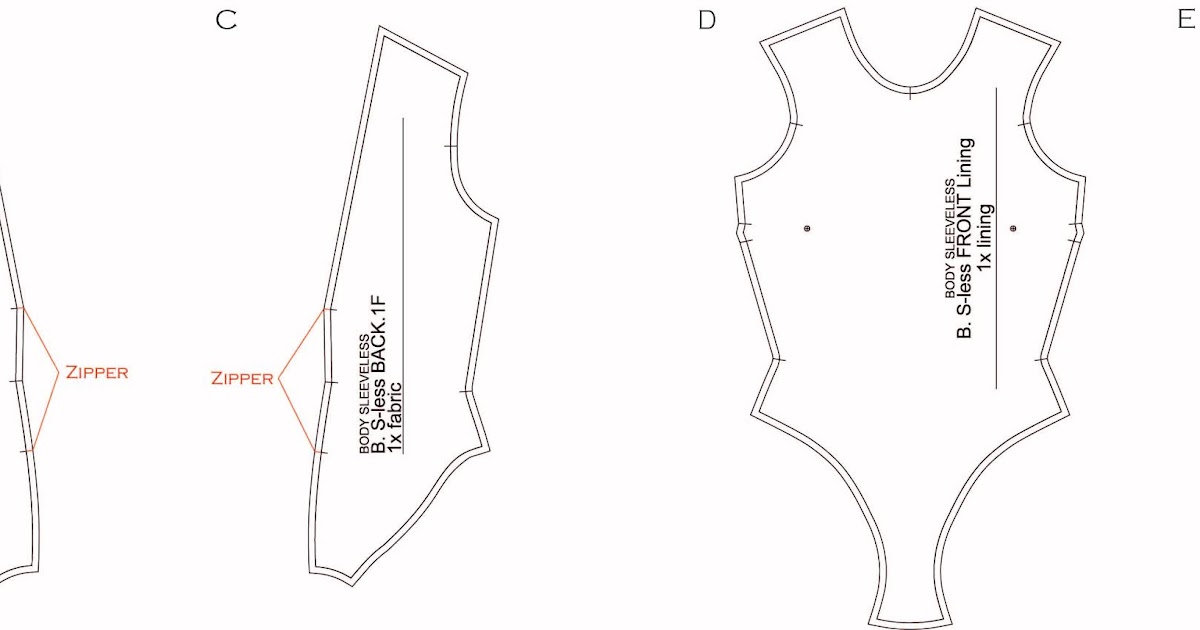 Manuela Montisci - ARIES Fashion CAD: Lista pezzi body CAD