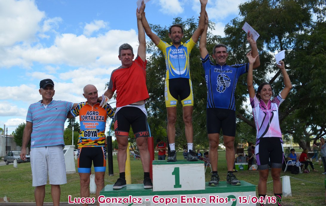 Ciclistas Uruguayense: Lucas Gonzalez - Copa Entre Rios 1Fecha - 15 Abril