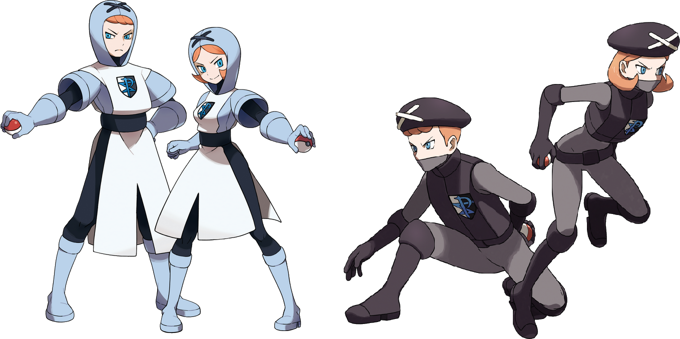 Team Plasma Grunts ~ PMD || Acervo de Imagens de Digimon e Pokémon ...