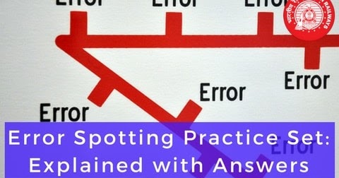 Error Spotting Practice Set: Explained with Answers (Part 1 ...
