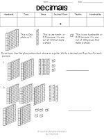 Teaching in Paradise: Quick Decimal Freebie
