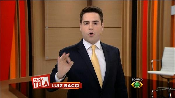"Tá na Tela" com Luiz Bacci estreia em quarto lugar na Band - Televizona