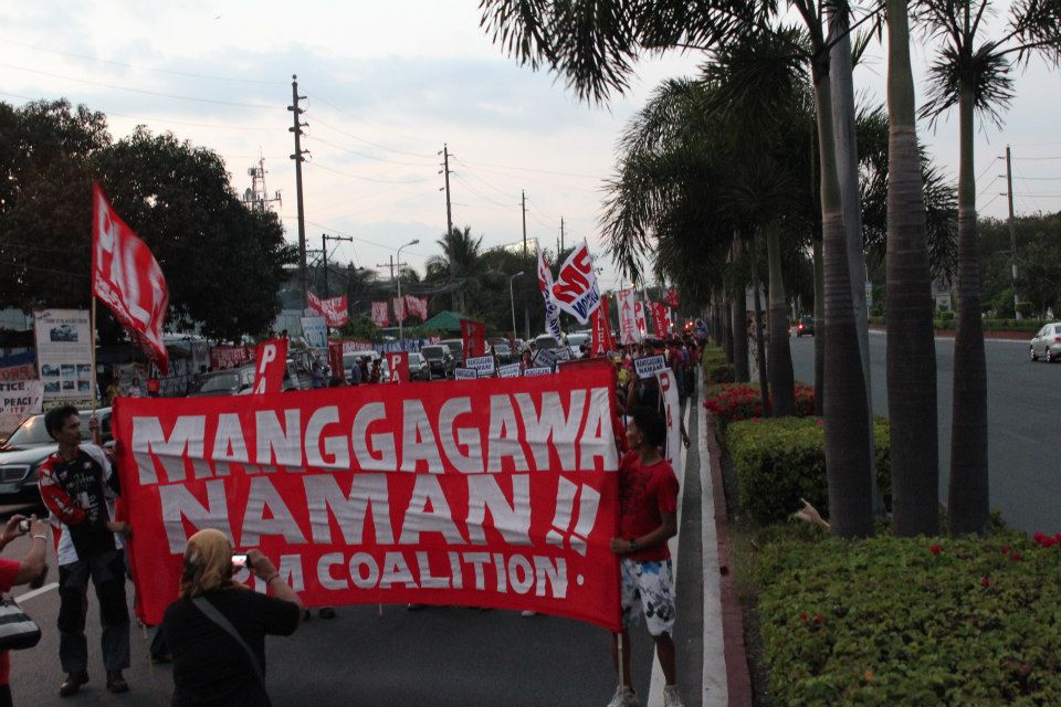 Partido Manggagawa (PM): Workers rally to dare candidates on platform ...