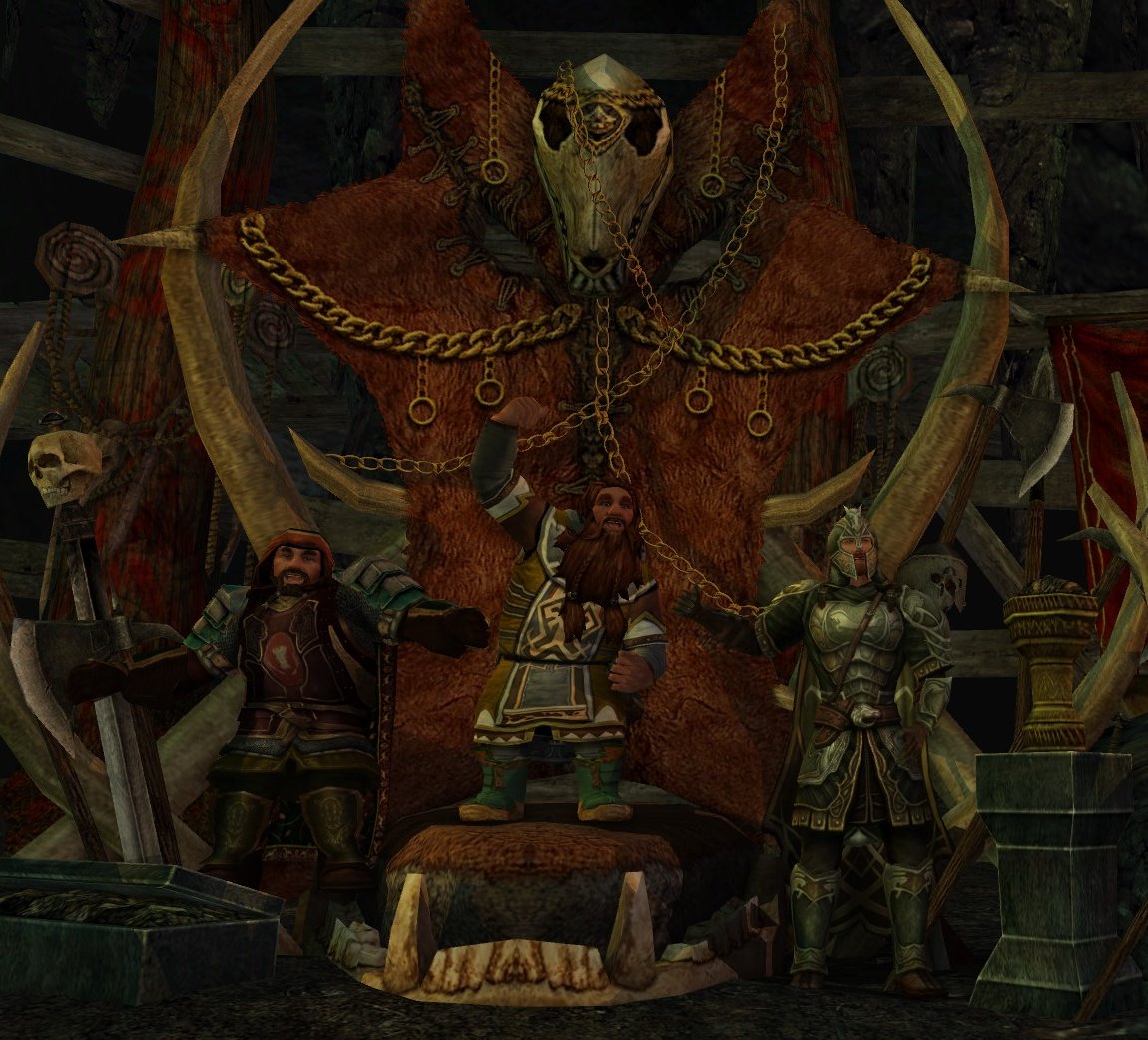 Apelreds Adventures in Middle Earth: Great Goblins defeated