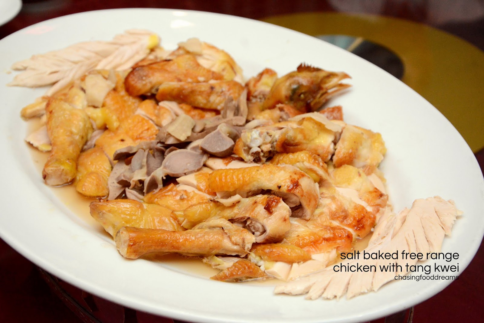 CHASING FOOD DREAMS: Tai Thong Restaurant Presents Free Range Chicken ...