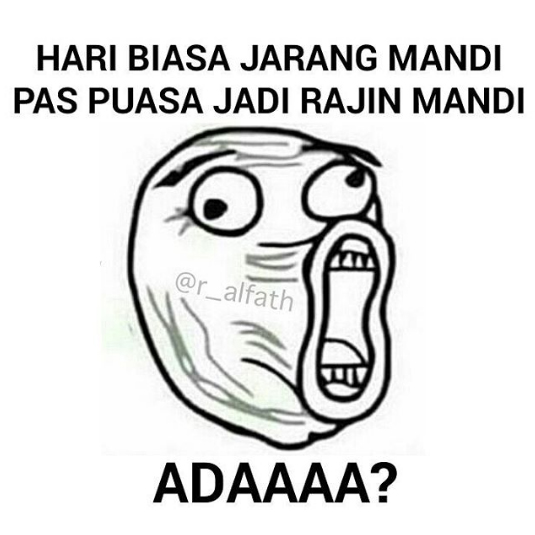 50+ Meme Lucu Puasa Ramadhan 2024 - Gambar Lucu Terbaru