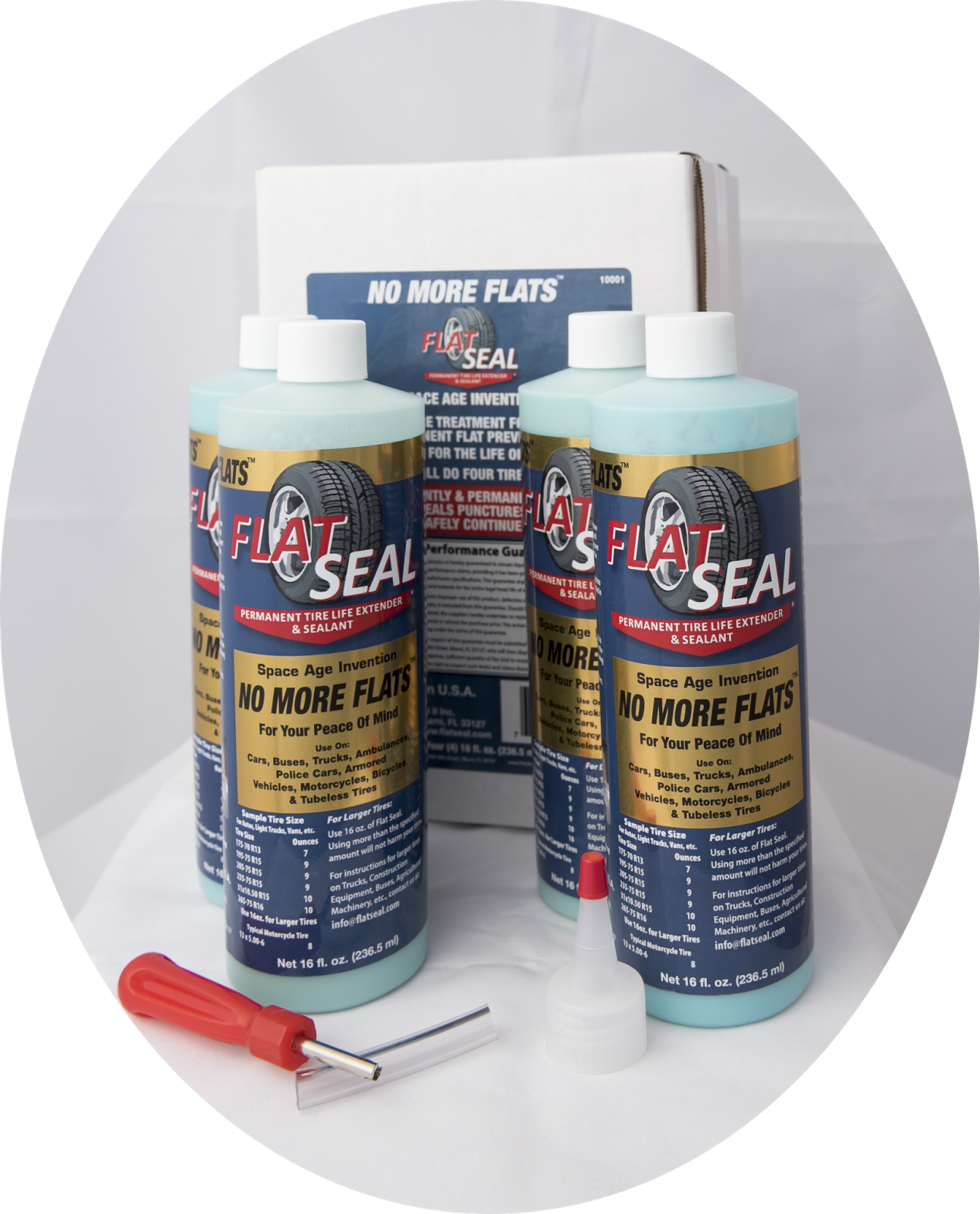 FlatSeal: What are the Flat Seal Performance Facts? Tire sealant prevent