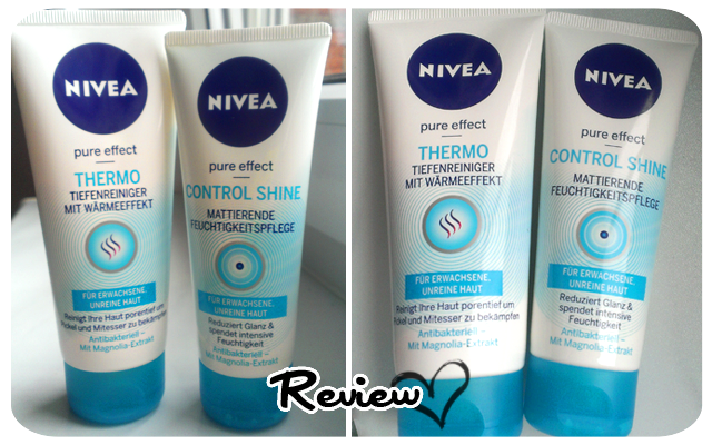 Pinkish and Green: [Review] Nivea pure effect - Thermo & Control Shine