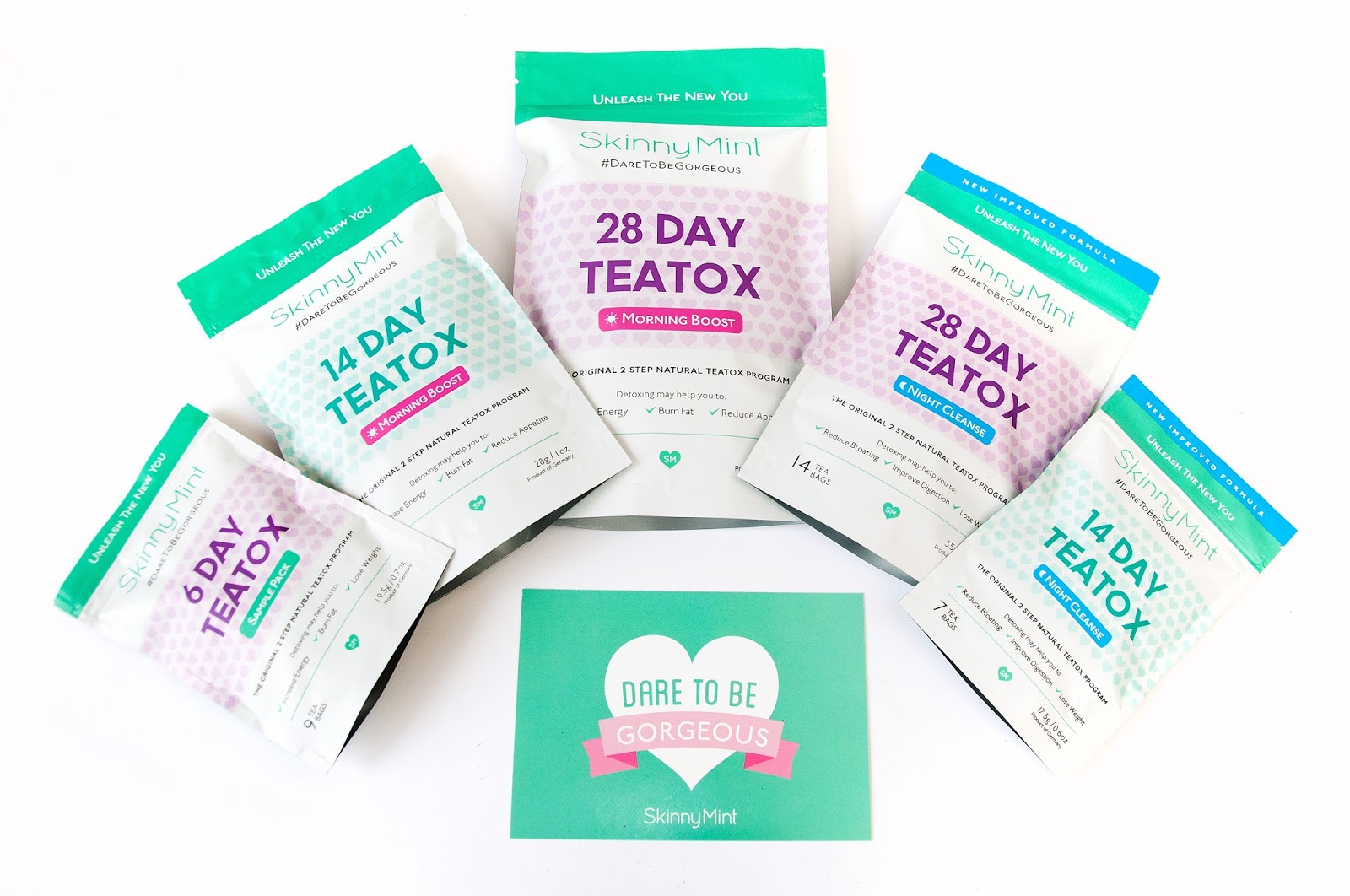 SkinnyMint Teatox – Packaging Of The World