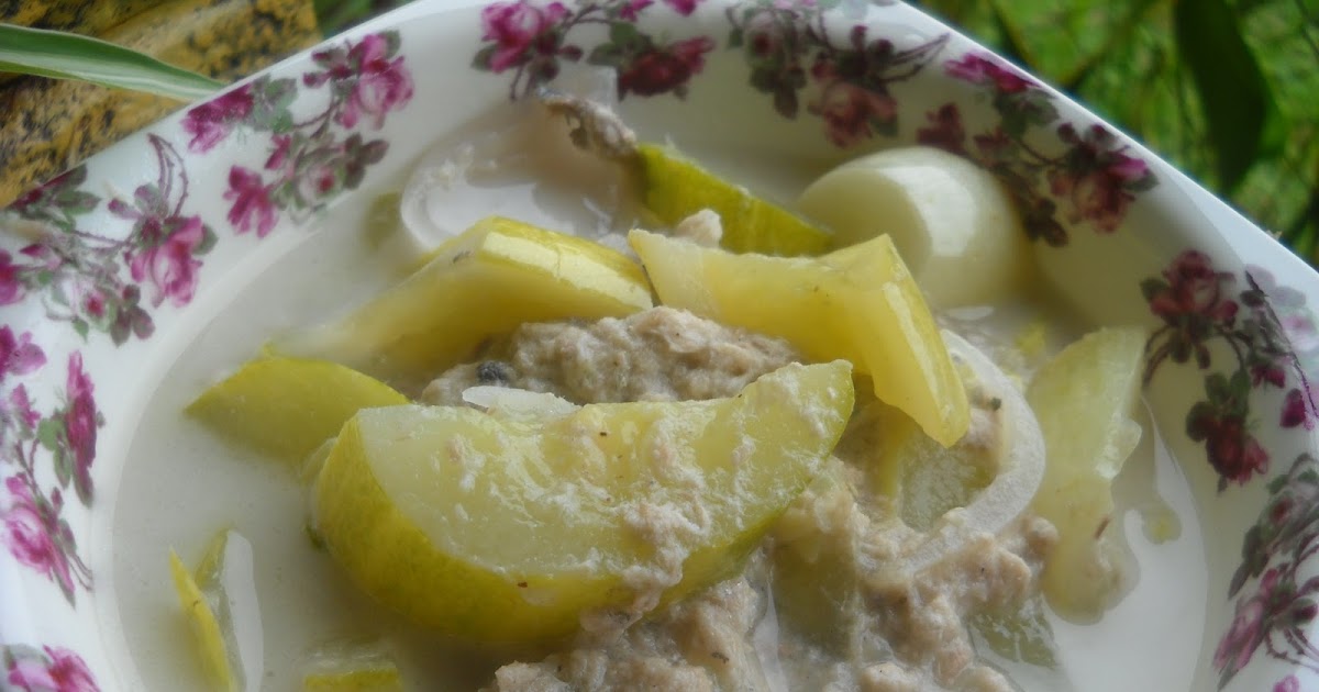 ..Cooking with soul.....: MASAK LEMAK TIMUN