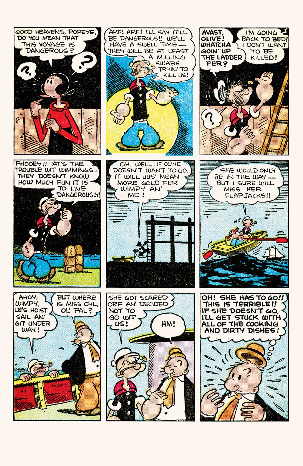 Classic Popeye 013 Read Classic Popeye 013 Comic Online In High Quality Read Full Comic