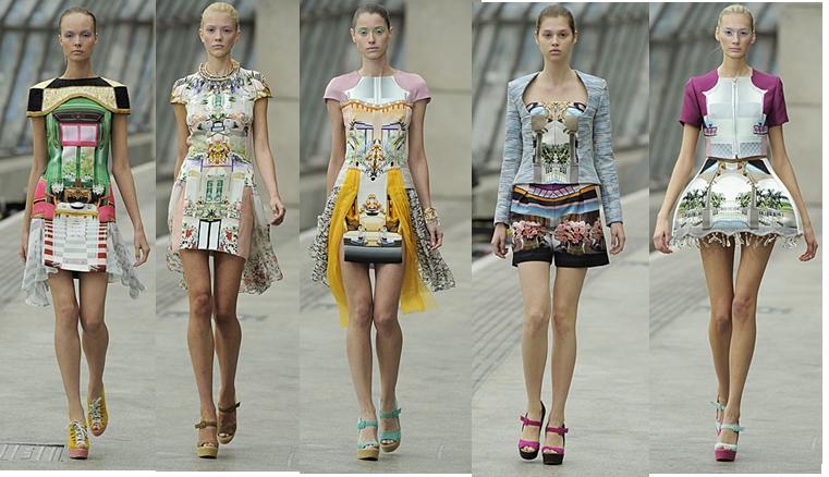 StyleJustEasier: Landscape print dress