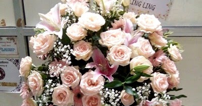 Standing Bunga Segar Super Elegan By Agustina Florist Surabaya ...