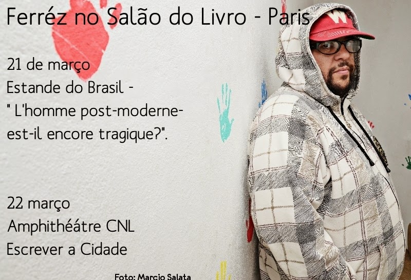 Ferréz: Ferréz no Salão do livro de Paris