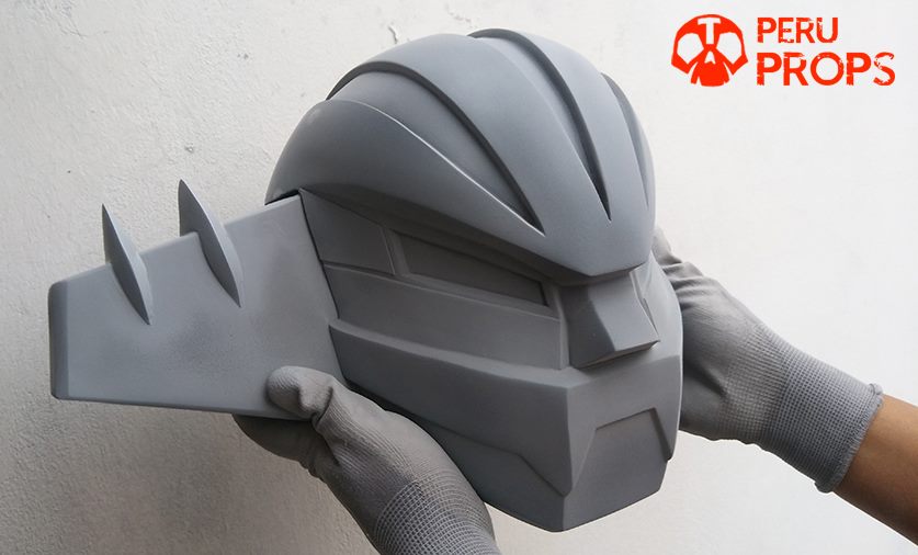 PERU PROPS: STEEL JEEG HELMET - El Vengador