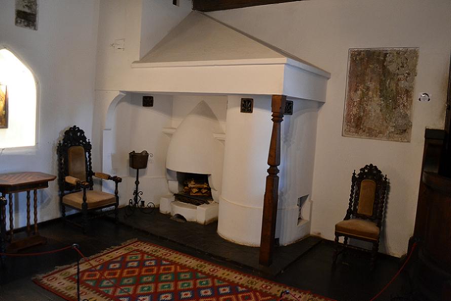 Poze din Castelul Bran (Brasov)- Salonul mare