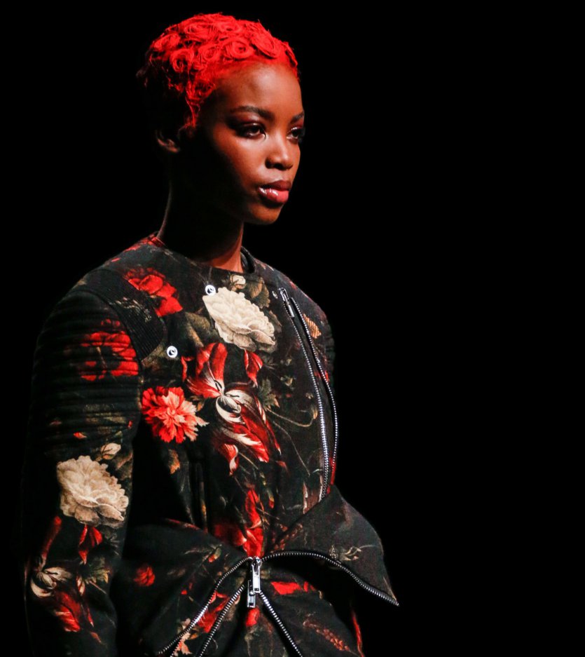 Fashion & Lifestyle: Givenchy Floral Print Jackets... Fall 2013 Womenswear