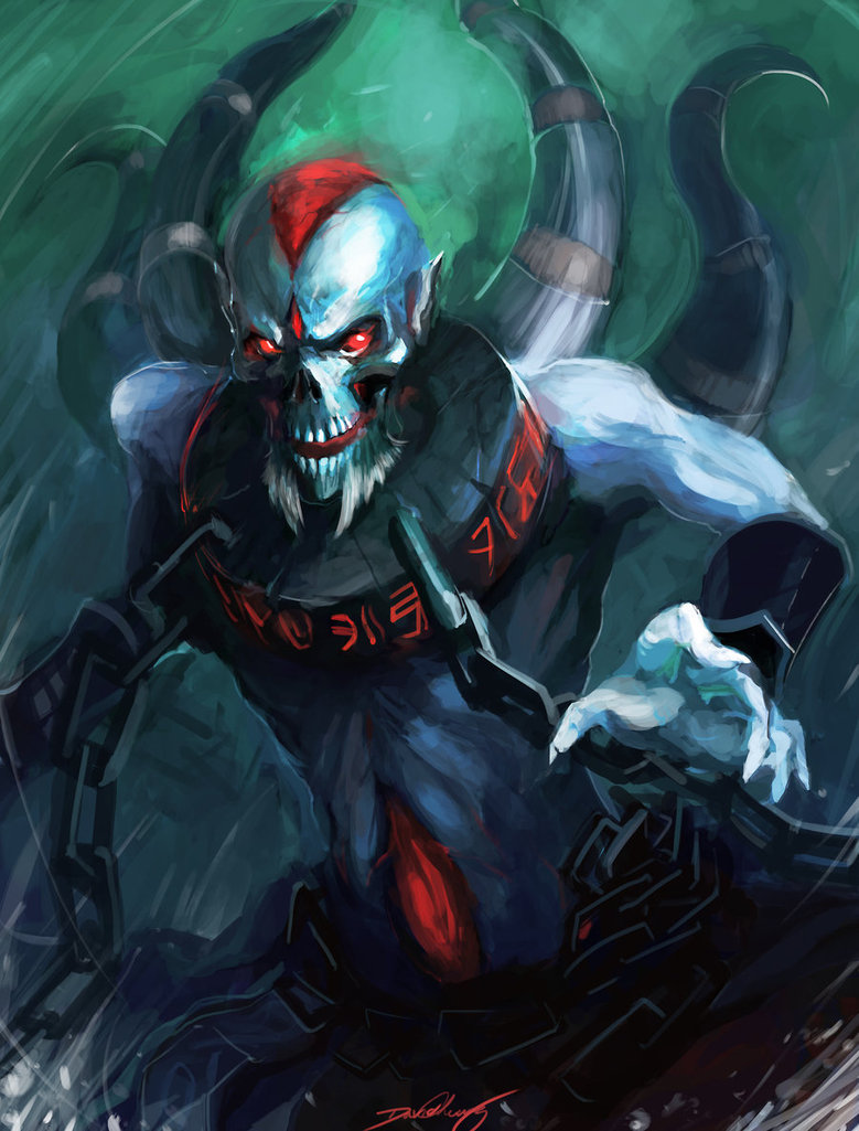 Dota 2 Wallpapers: Dota2 Fan-Art - Lich (by UpsideDownBattleship)