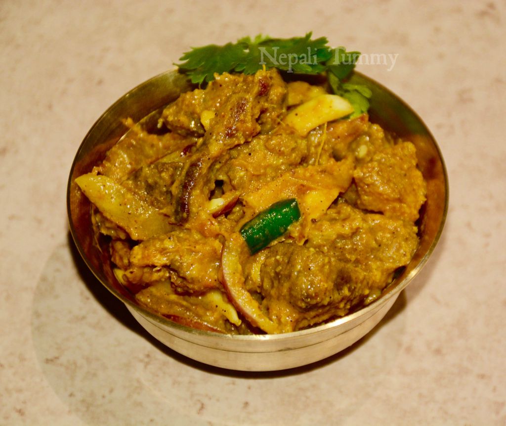 Nepali Tummy!!: Easy Mutton Choila Recipe :)