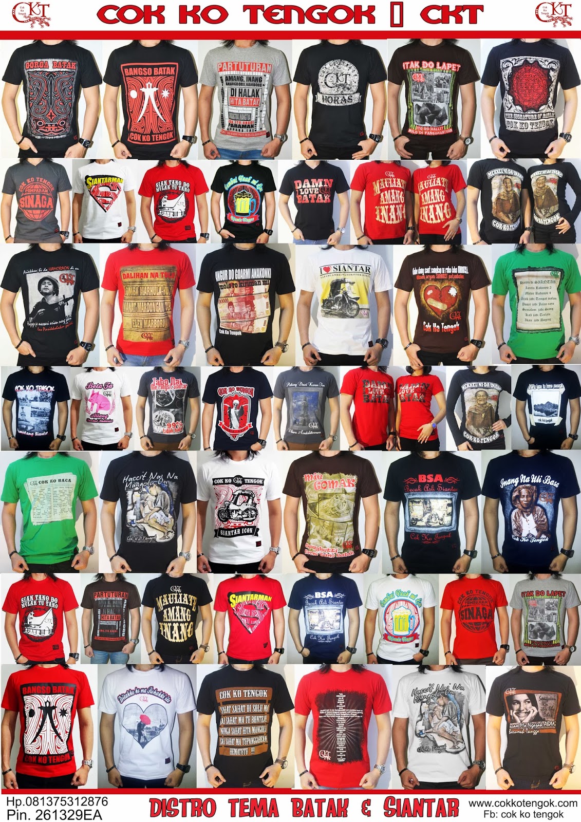 Cok Ko Tengok: Distro tema Batak & Siantar