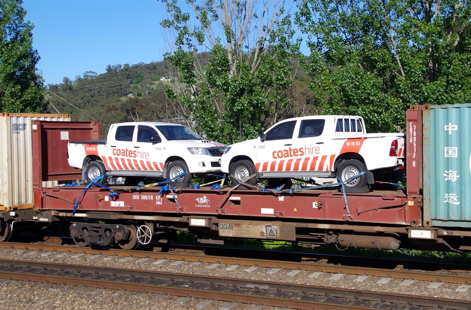 Rollingstock News: Interesting Flat Racks