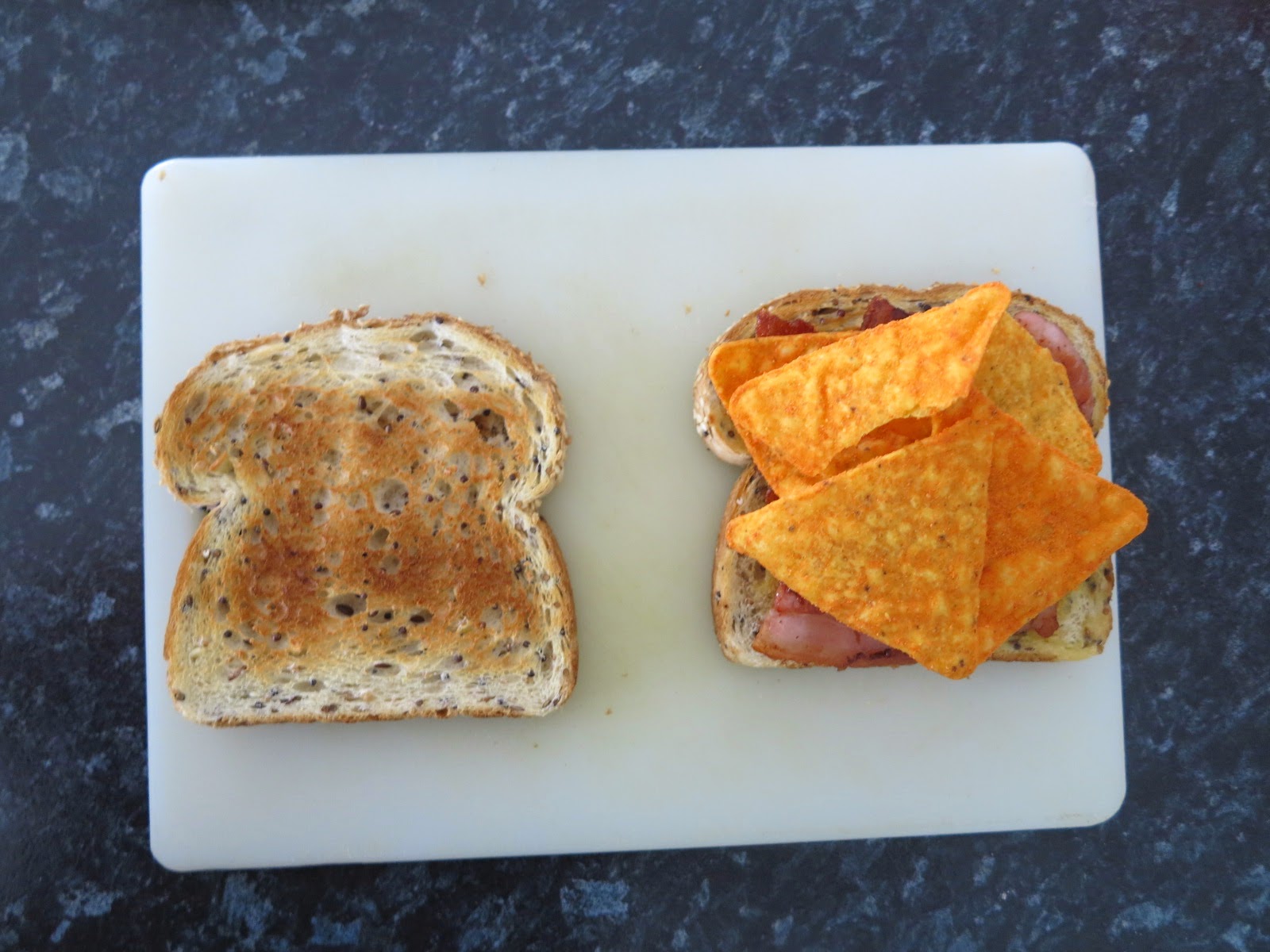 Nibble Nation: How To: Chippy Sandwich