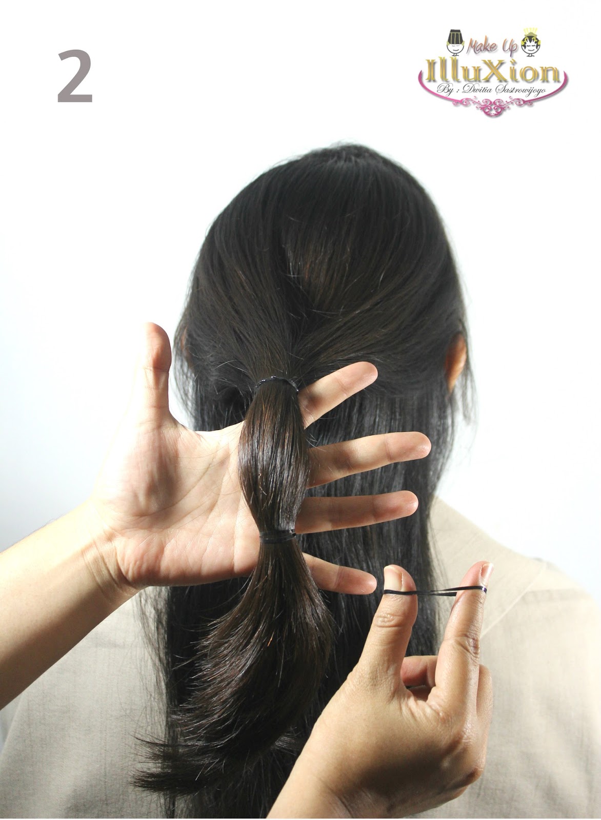 TIPS AND TRICK by Dwitia Sastrowijoyo: TUTORIAL HAIRDO SIMPLE