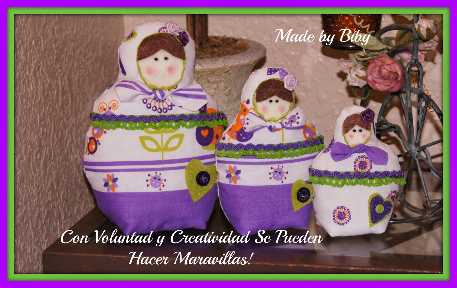 CON VOLUNTAD Y CREATIVIDAD SE PUEDEN HACER MARAVILLAS!: MATRIOSKAS ...