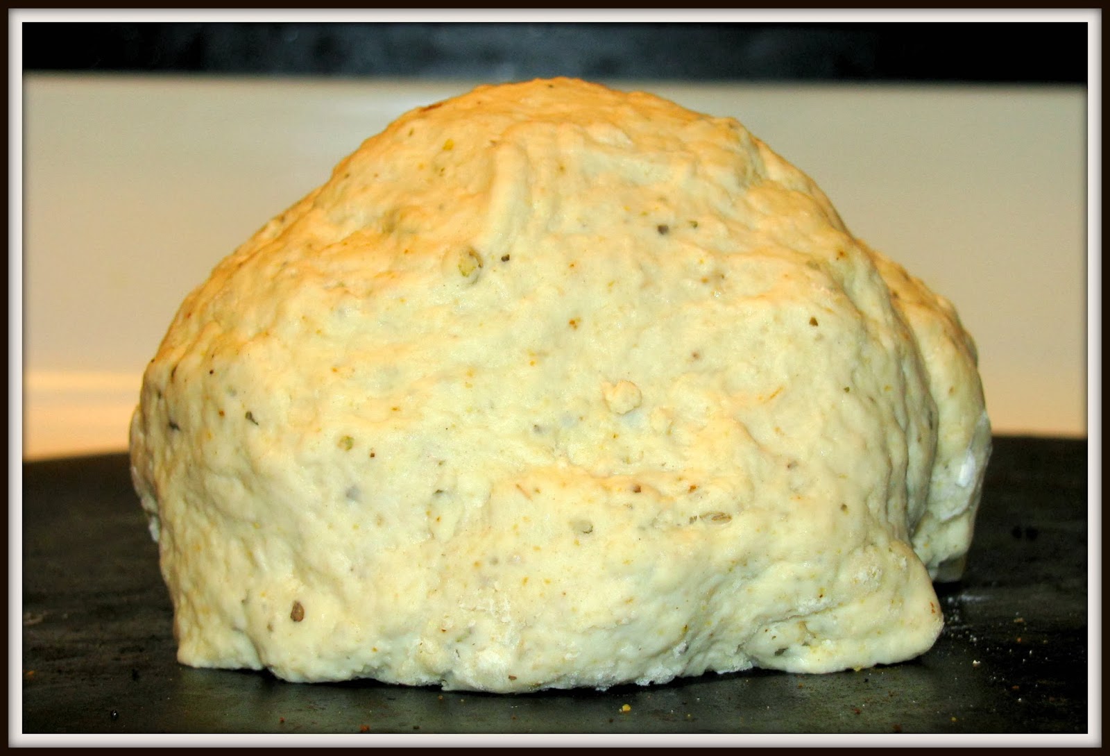 Grey House Green Door: Homemade Stuffed Crust Pizza