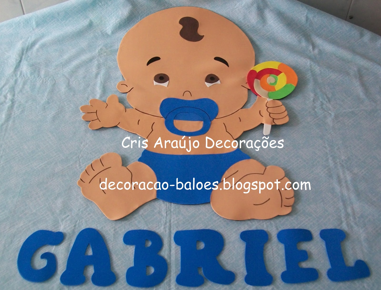 Decoração Para Cha De Bebe Em Eva