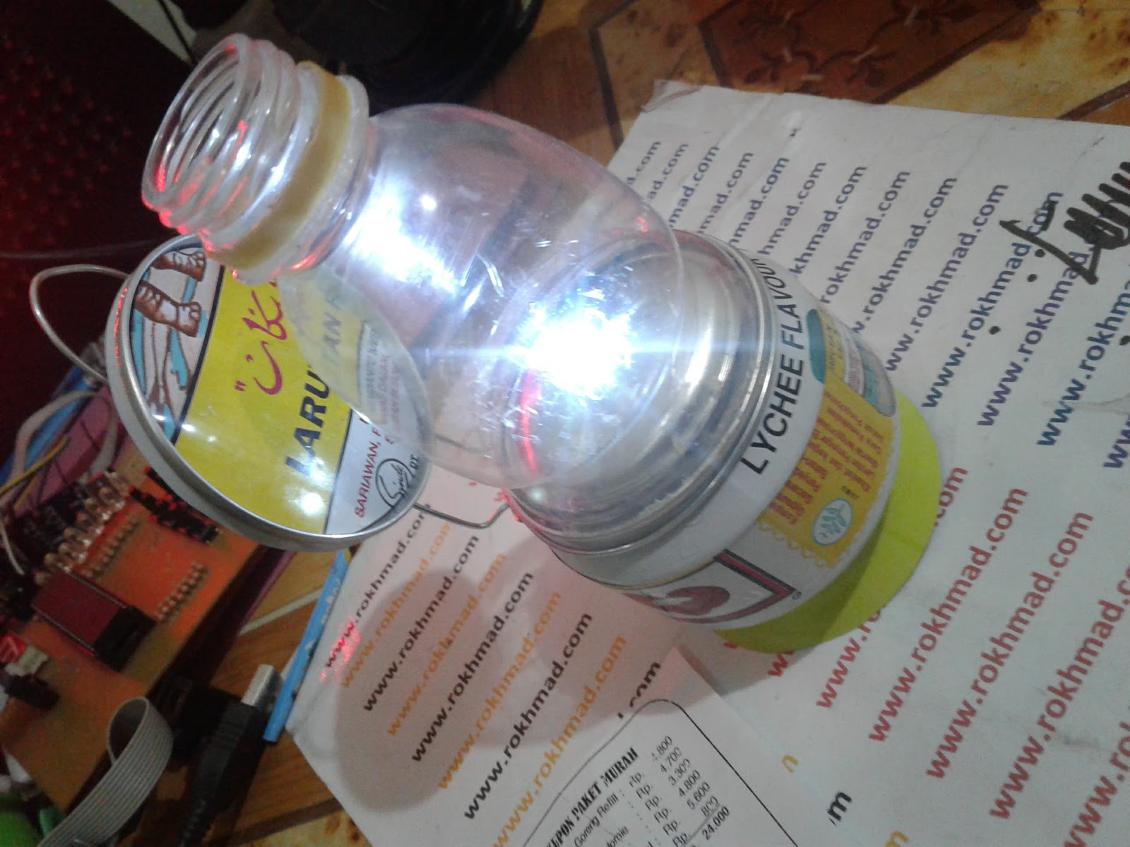 Membuat "Labot" Lampu Botol dengan JT (Joule Thief), dapat Juara 1 ...