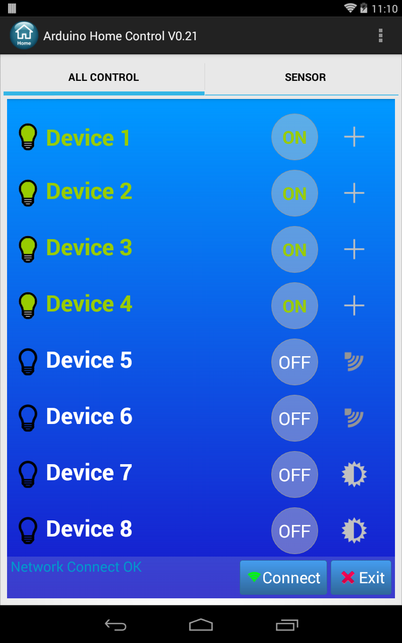 Android Arduino Control Android Arduino Smart Home Automation
