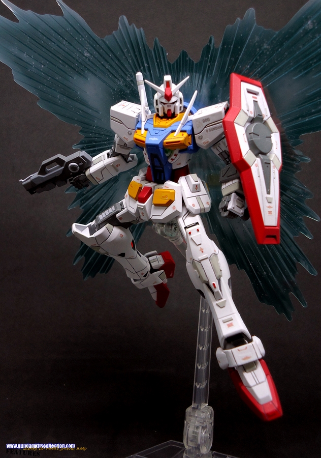 Custom Build: HG 1/144 GN-000 0 Gundam [Roll Out Colors / ACD Colors]