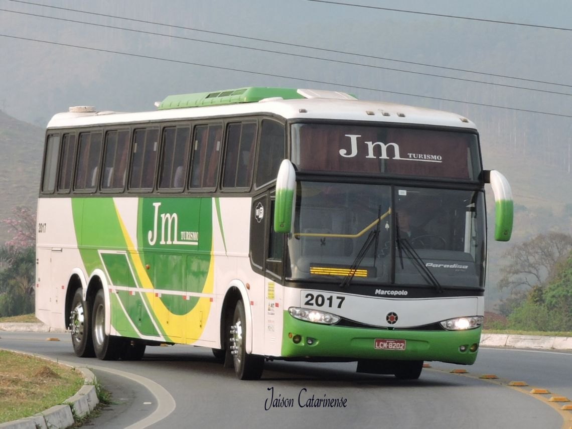 PRATIKA BUS: JM Turismo 2017-Marcopolo Paradiso GV 1150